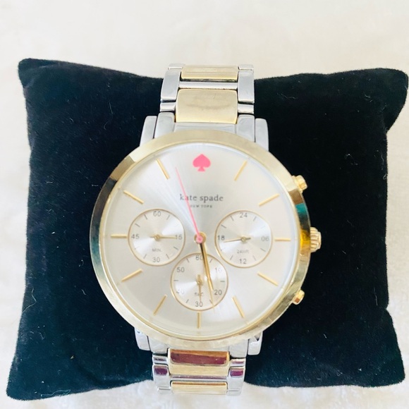 kate spade | Accessories | Euc Kate Spade Two Tone Link Watch | Poshmark